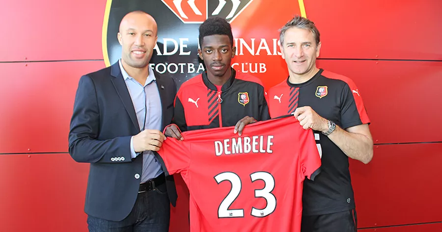 Ousmane Dembélé signe chez les pros | Stade Rennais F.C.