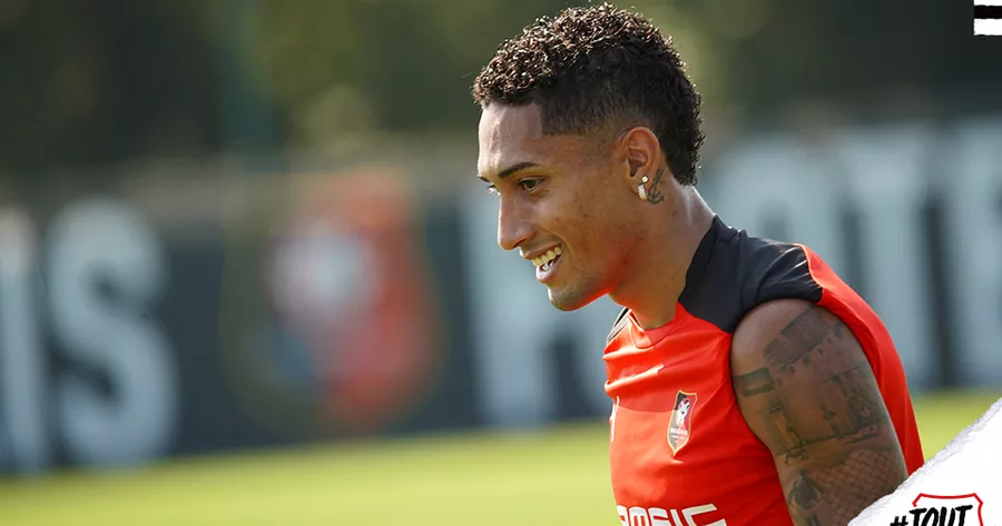 Raphinha : « Je suis vraiment bien ici. » | Stade Rennais F.C.