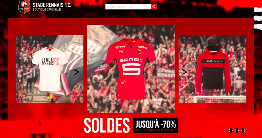 Début des soldes Rouge et Noir | Stade Rennais F.C.
