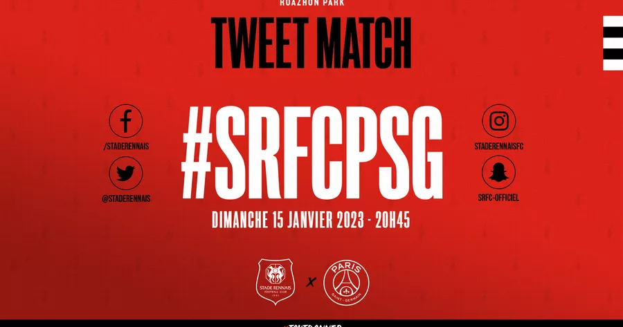 SRFC / PSG : le Tweet Match | Stade Rennais F.C.